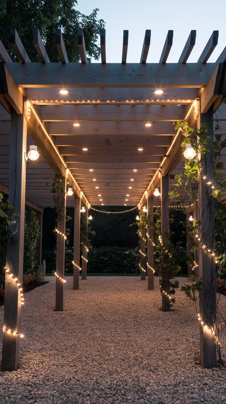21 Unique Pergola Lighting Ideas To Elevate Your Summer Nights [Here's ...