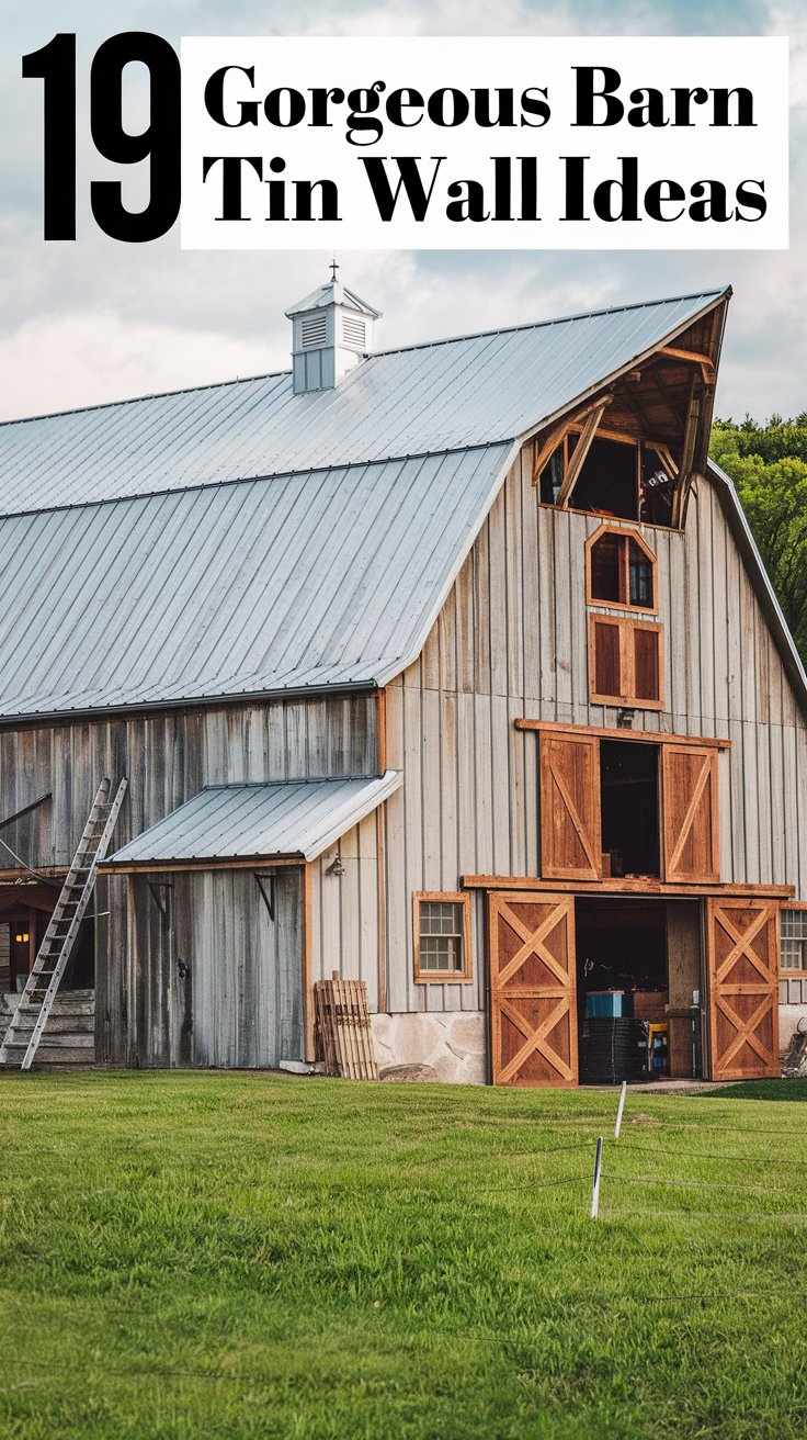 19 Gorgeous Barn Tin Wall Ideas For Rustic Decor [Here's The Answer ...