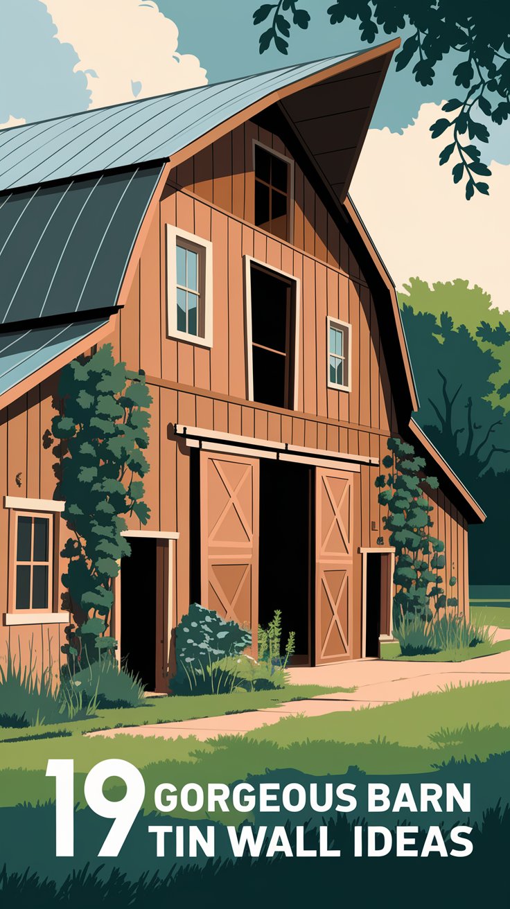 19 Gorgeous Barn Tin Wall Ideas For Rustic Decor [Here's The Answer ...