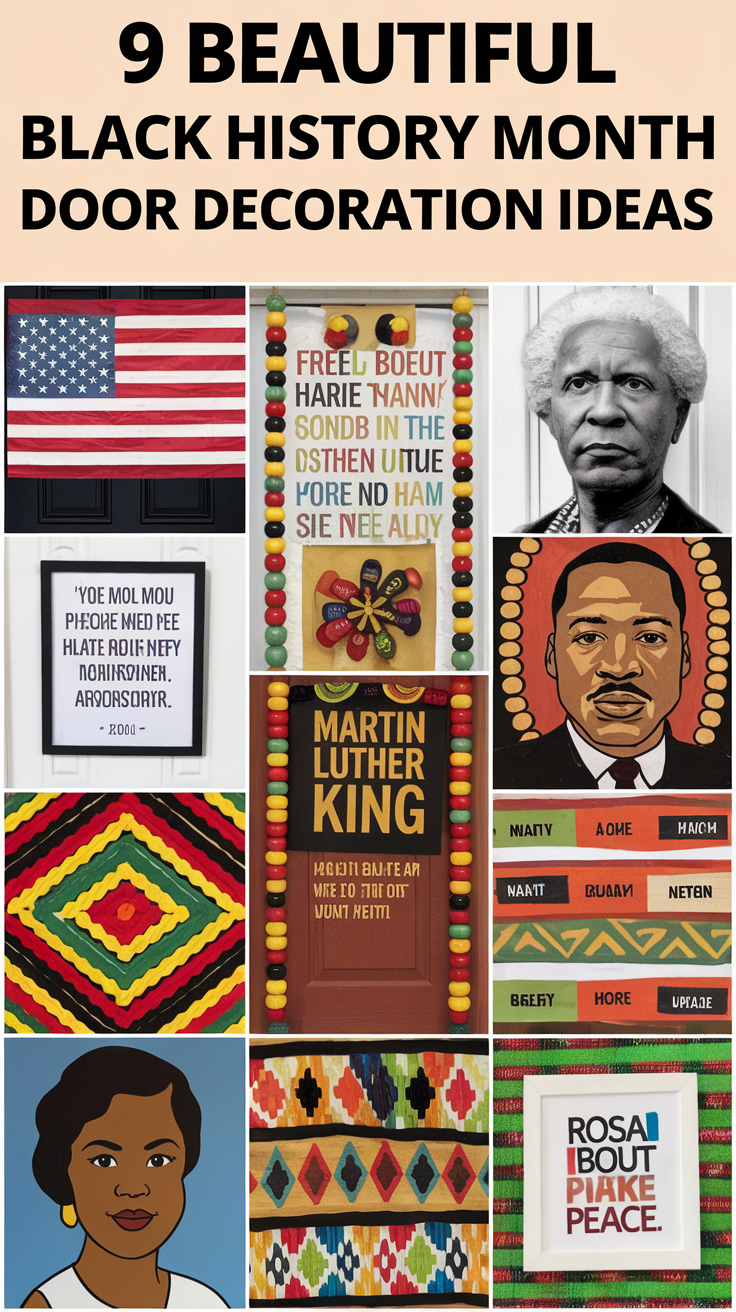 9 Beautiful Black History Month Door Decoration Ideas [Here's The ...